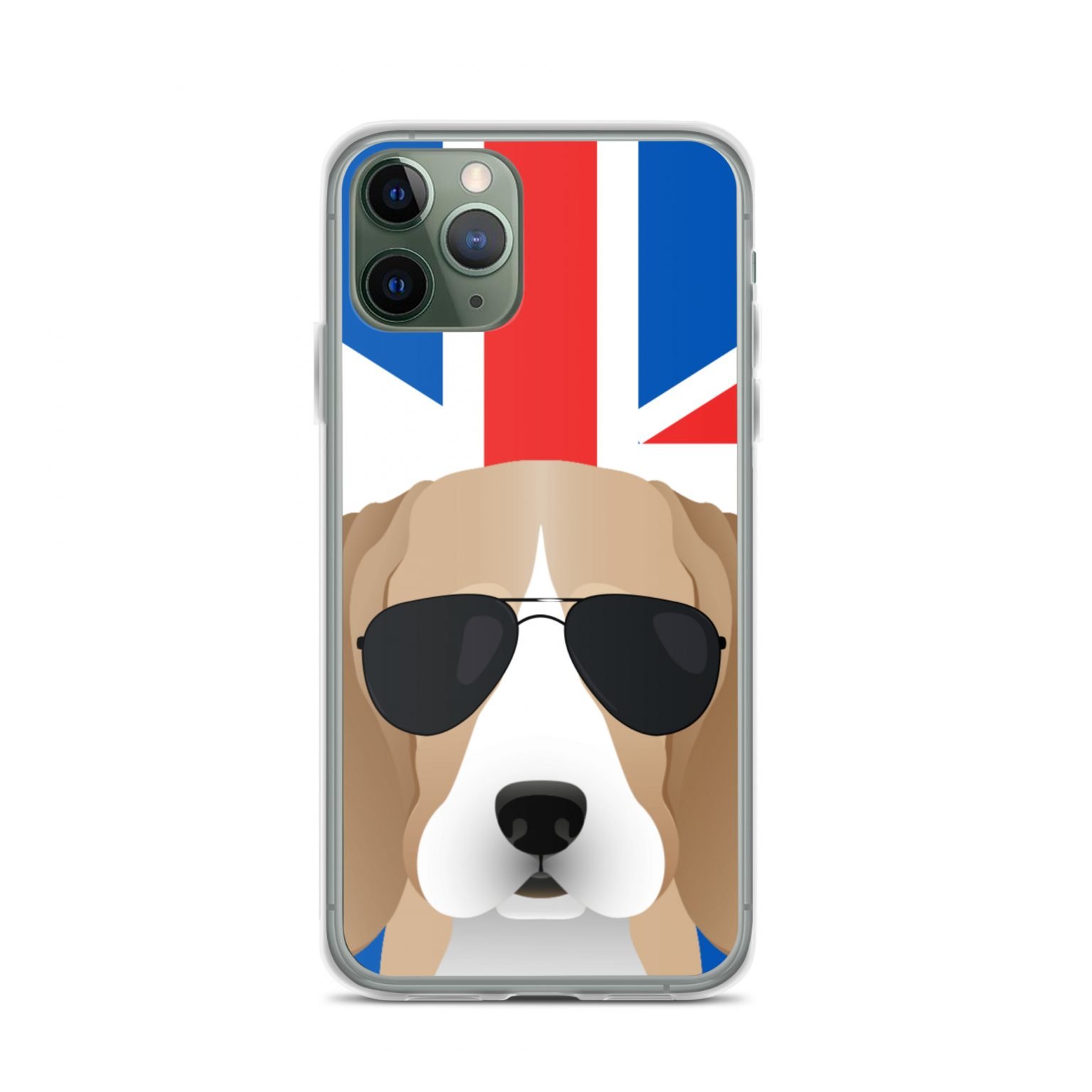 United Kingdom UK Flag Beagle iPhone Case | The Barmy Beagle